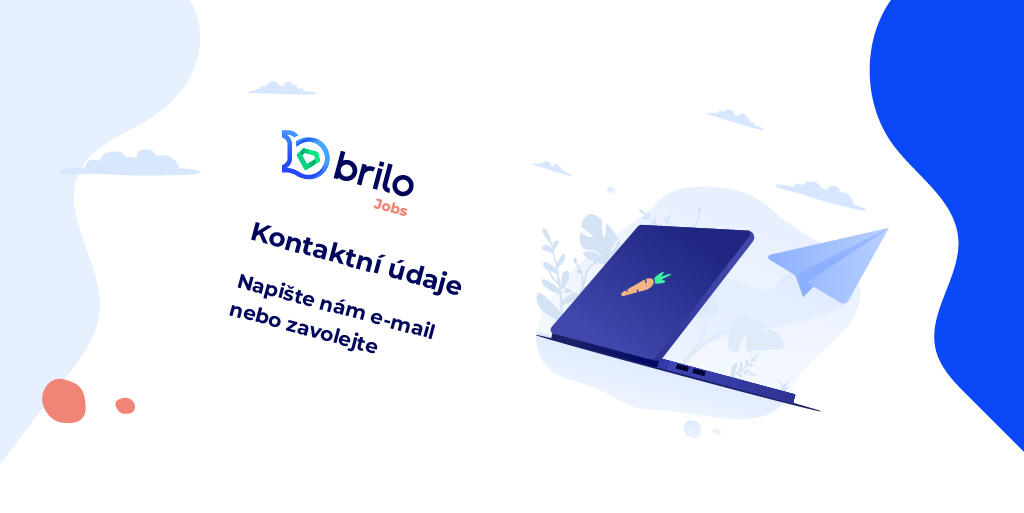 Kontaktní a fakturační údaje - Brilo.Jobs